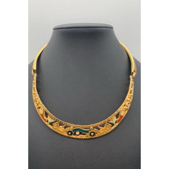 Alice Caviness | Jewelry | Vintage Alice Caviness Gold Tone And Enamel ...